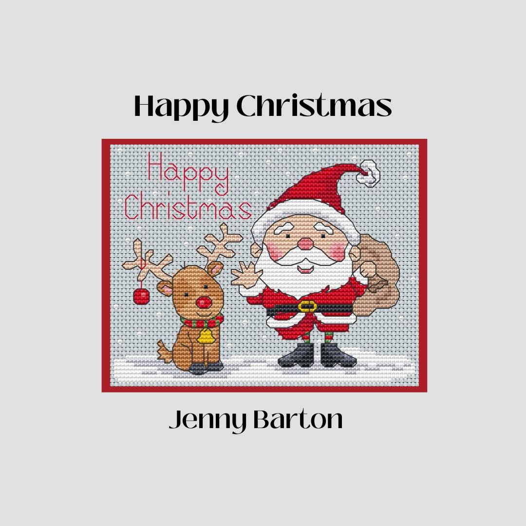 Project Pack for Happy Christmas Chart (membership) – Cotton Club Crafts