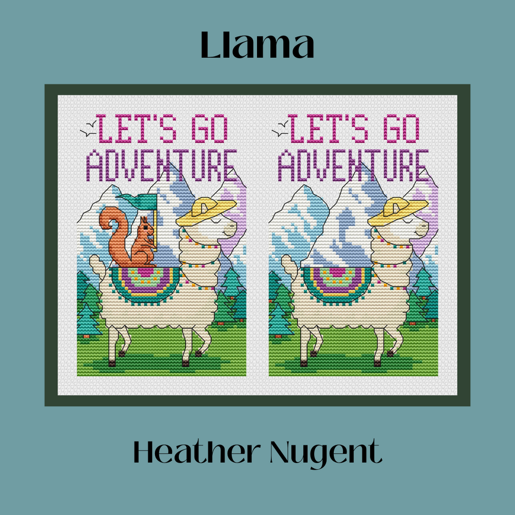 Project Packs for Llama Chart (membership) – Cotton Club Crafts