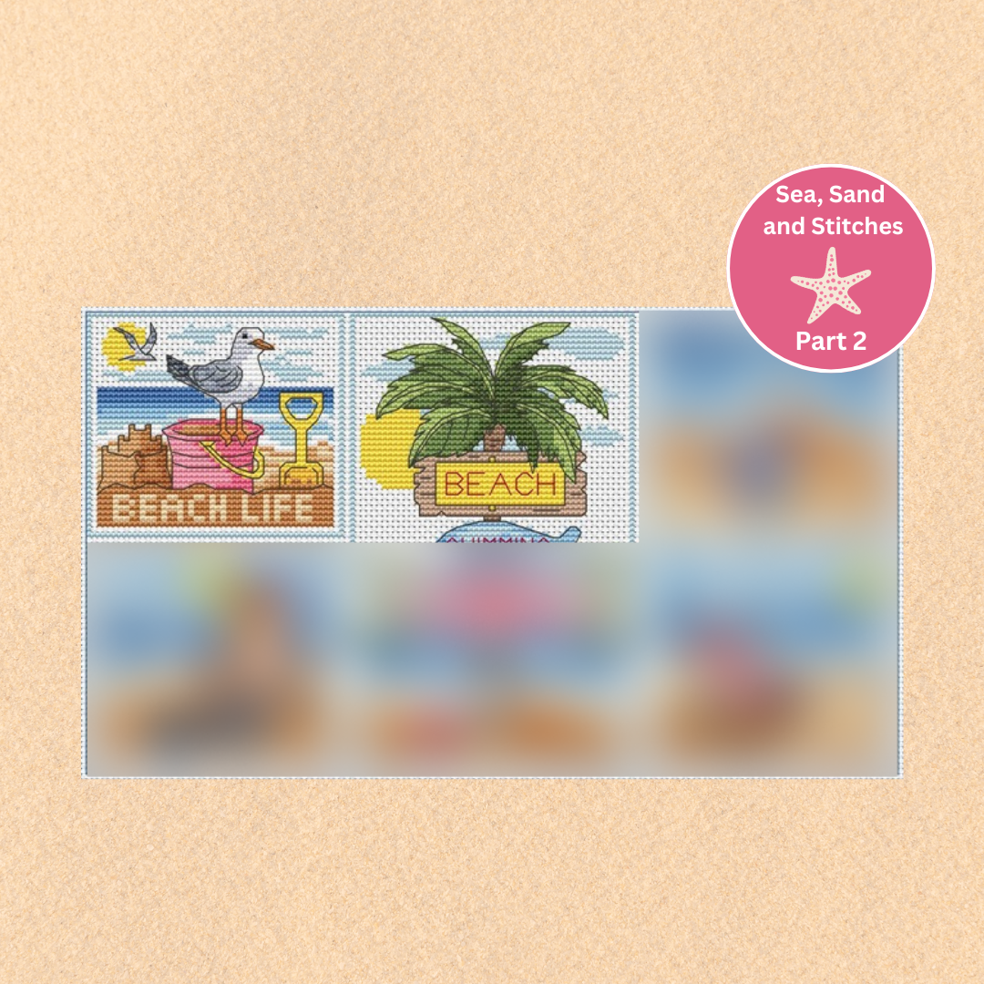 Sea Sand and Stitches - Stitch Along – Cotton Club Crafts