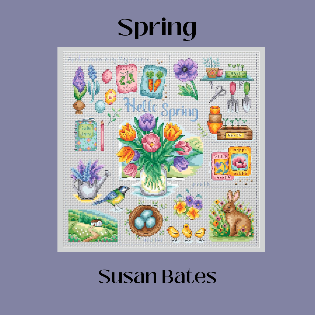 Project Pack for Spring Stitch Along (membership) – Cotton Club Crafts