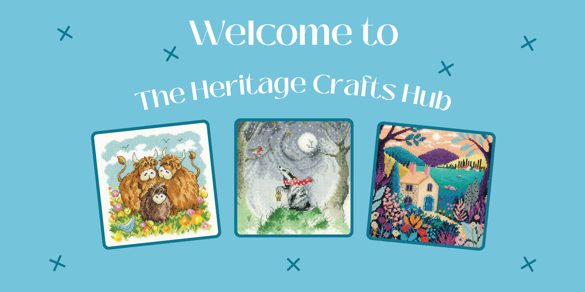 Heritage Crafts Cross Stitch Kits – Shop by Designer & Theme – Cotton ...