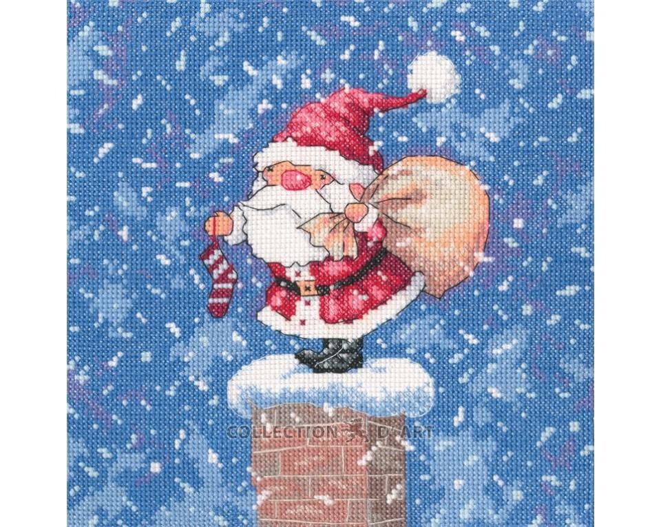 Big Secret (Santa) Cross Stitch Kit - RTO – Cotton Club Crafts