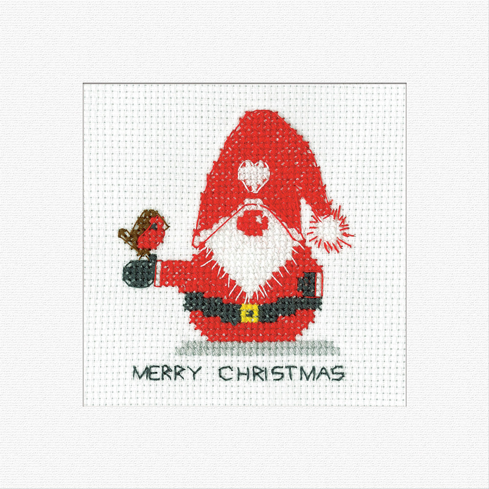 Heritage Crafts ~ Counted Cross Stitch Kit ~ Gonk Father Christmas ...