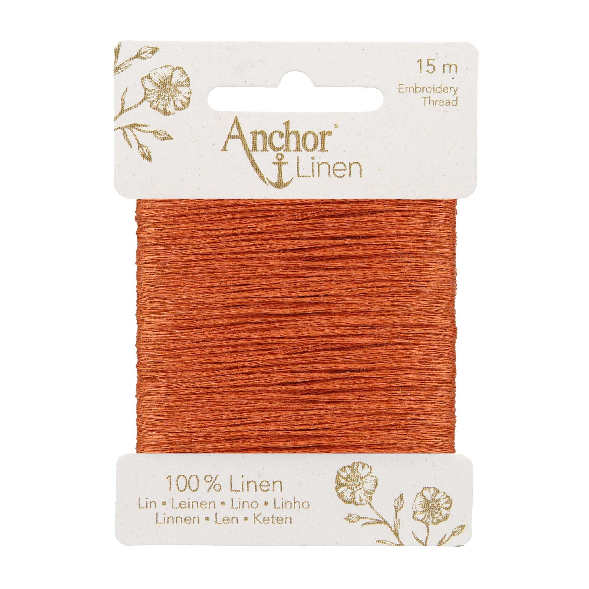 0011 ~ Ginger ~ Anchor Linen Thread – Cotton Club Crafts